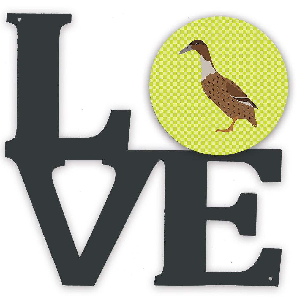 Red Barrel Studio® Dutch Hook Bill Duck Metal Love Wall Décor | Wayfair