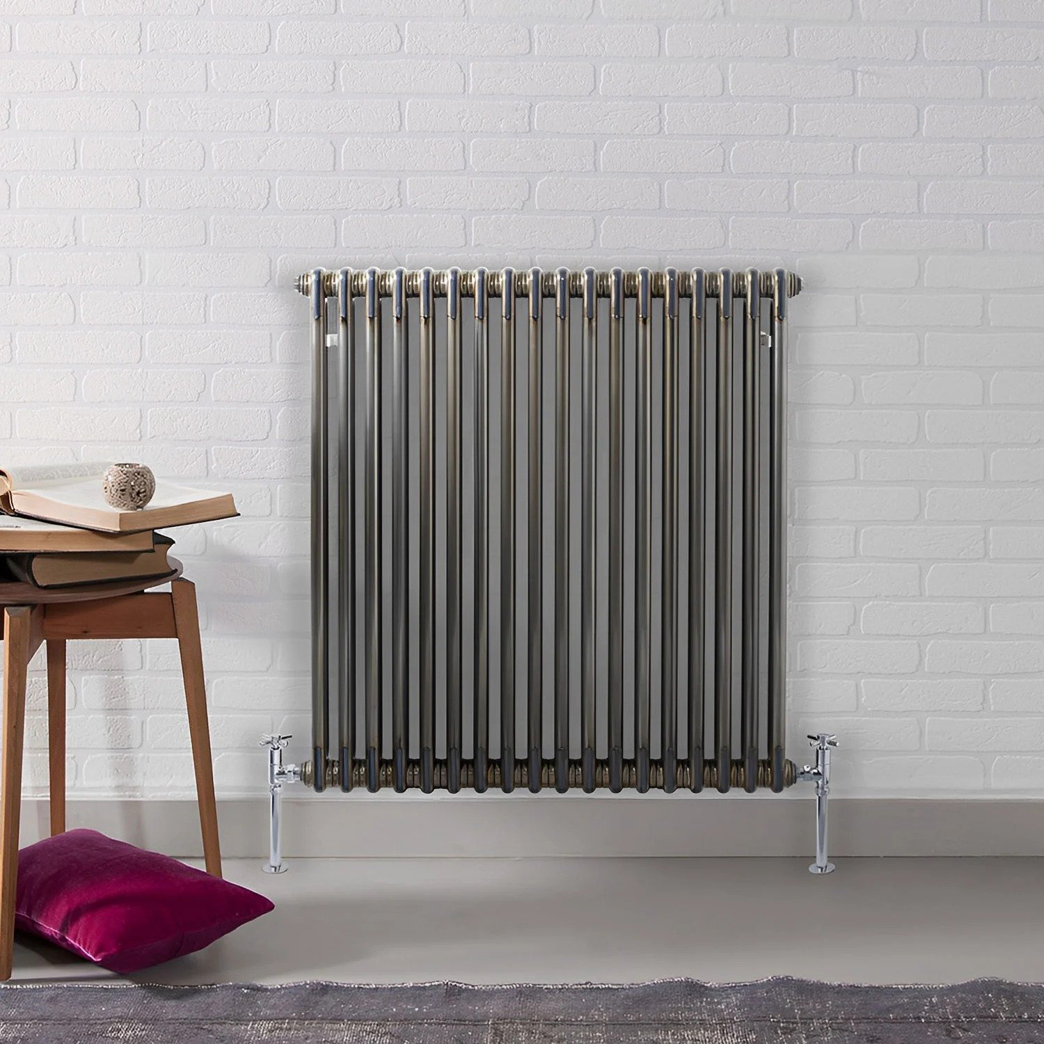 KRAD Laser Klassic Horizontal Traditional Column Radiator | Wayfair.co.uk