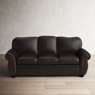 Wayfair | Brown Leather Sofas You'll Love in 2022