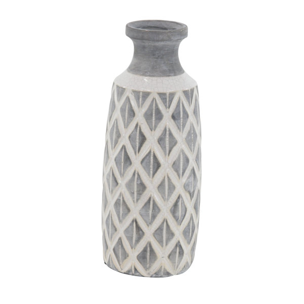 Latitude Run® Kingston Stoneware Table Vase & Reviews | Wayfair