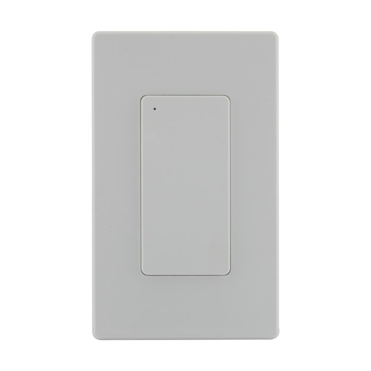 Starfish Wifi Smart On/Off Wall Switch White Finish | Wayfair