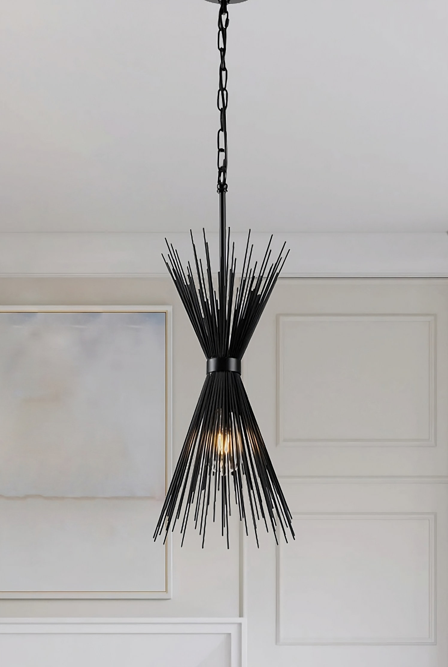 Wrought Studio 1- Light Sputnik Spike Pendant Lamp Unique / Statement ...