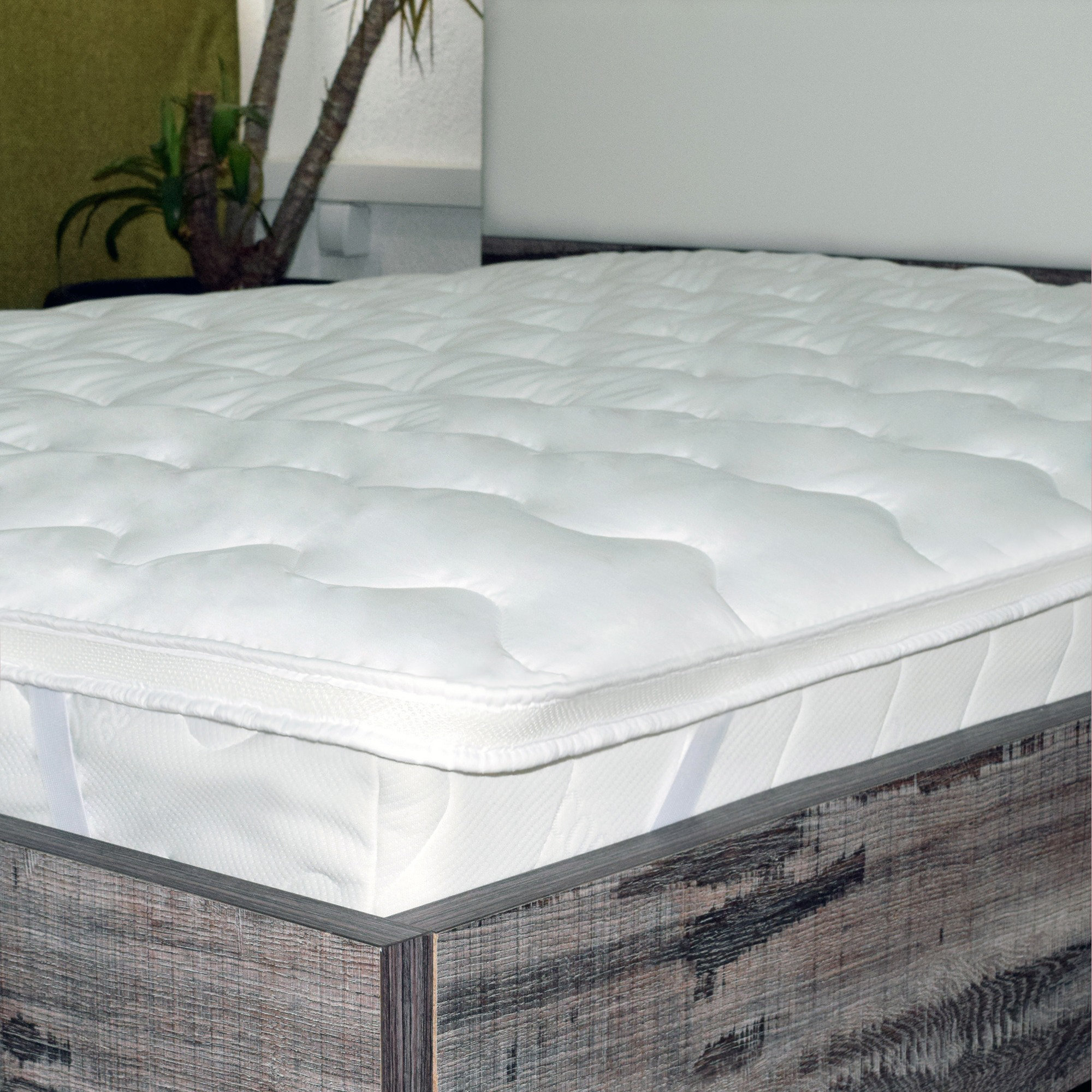 Wayfair Basics™ 3cm Polyester Mattress Topper & Reviews | Wayfair.ie