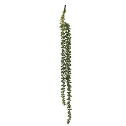 Gracie Oaks Faux Three-Strand Bead Grass Stem | Wayfair