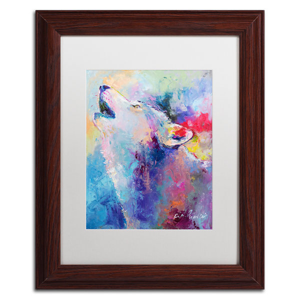 Trademark Art 'Wolf' Print on Canvas | Wayfair