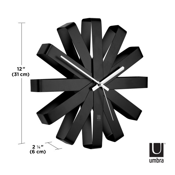 Umbra Metal Wall Clock & Reviews | Wayfair