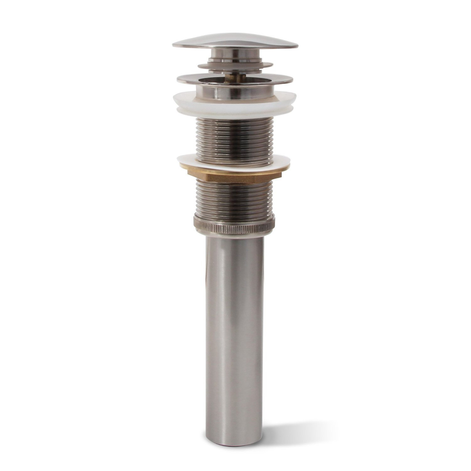 Dyconn Faucet Bathroom/Vessel 1.25" Pop-Up Bathroom Sink Drain ...