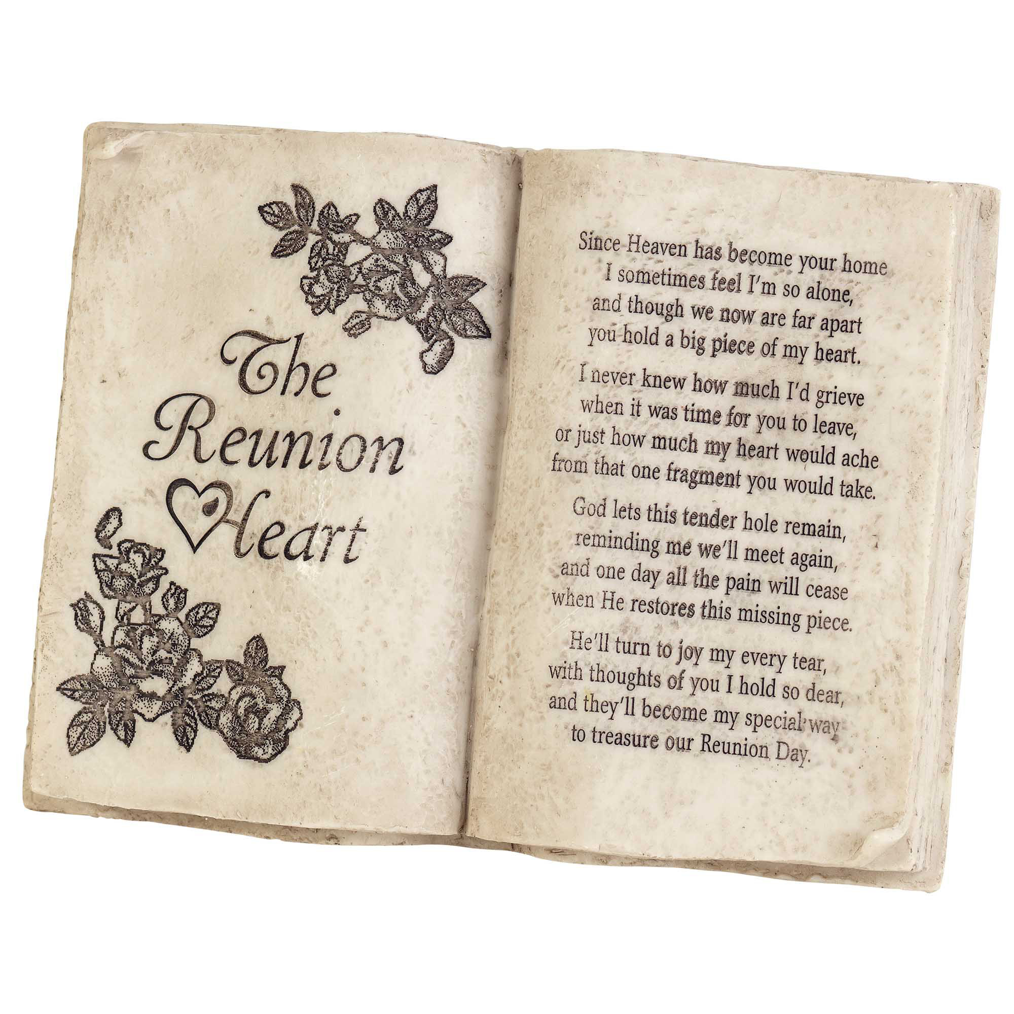 Trinx THE REUNION HEART TABLETOP RESIN BOOK | Wayfair