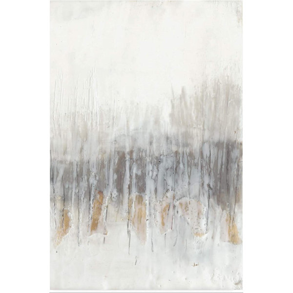 Orren Ellis Neutral Wave Wall Art Neutral Wave - Wrapped Canvas ...