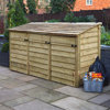 Dakota Fields Elizabethtown Wooden Triple Bin Store | Wayfair.co.uk