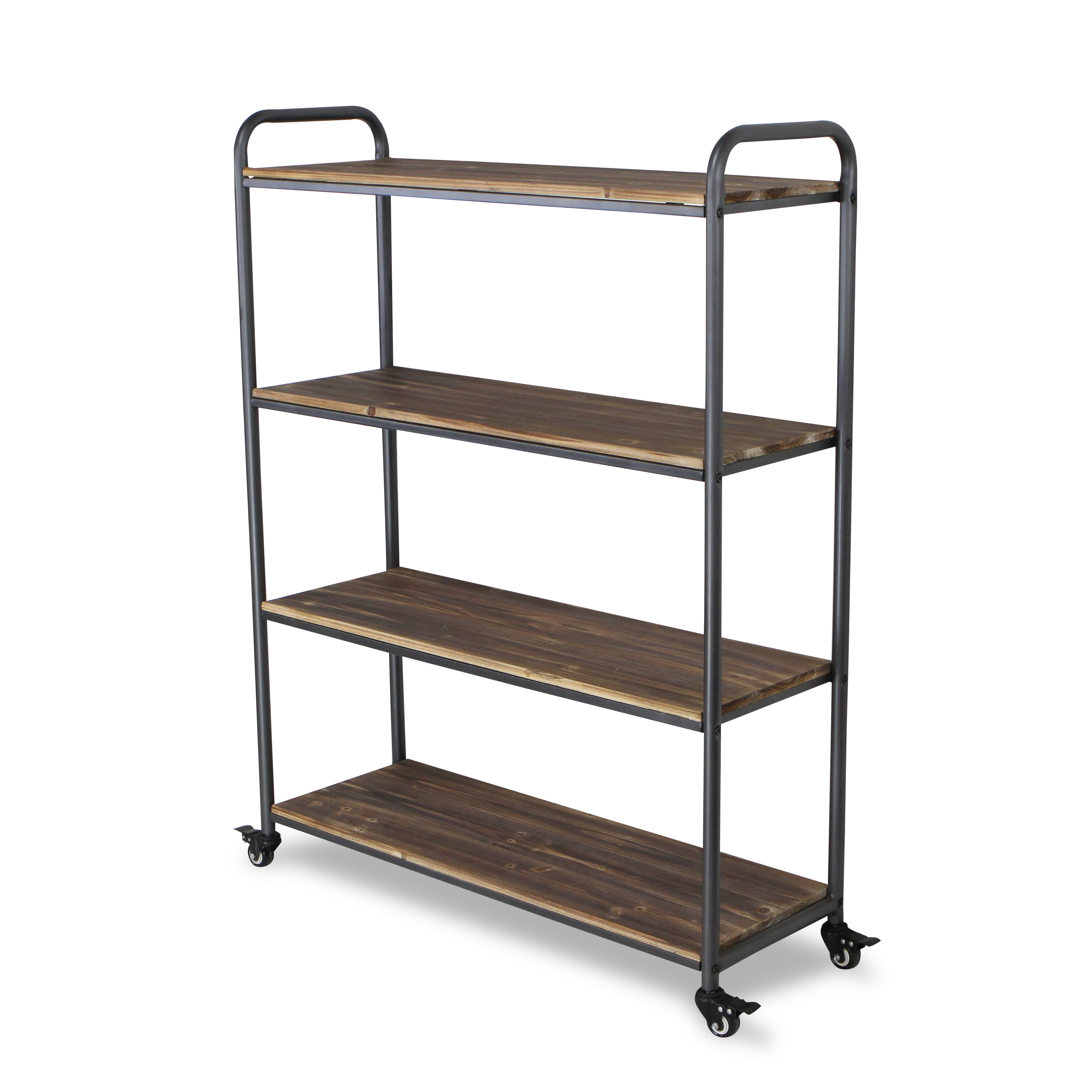 Cheungs 4 Tier Shelf with Wheel Utility Cart & Reviews | Wayfair