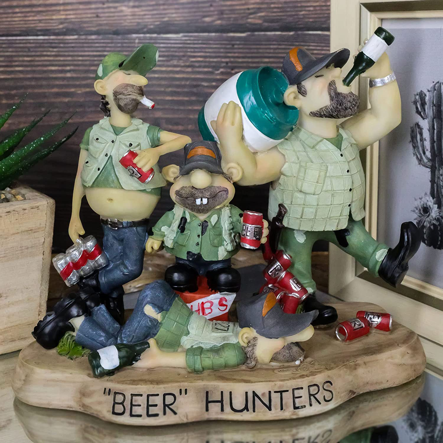 Millwood Pines Rustic Western Forest Redneck Men Beer Hunters Buddies ...
