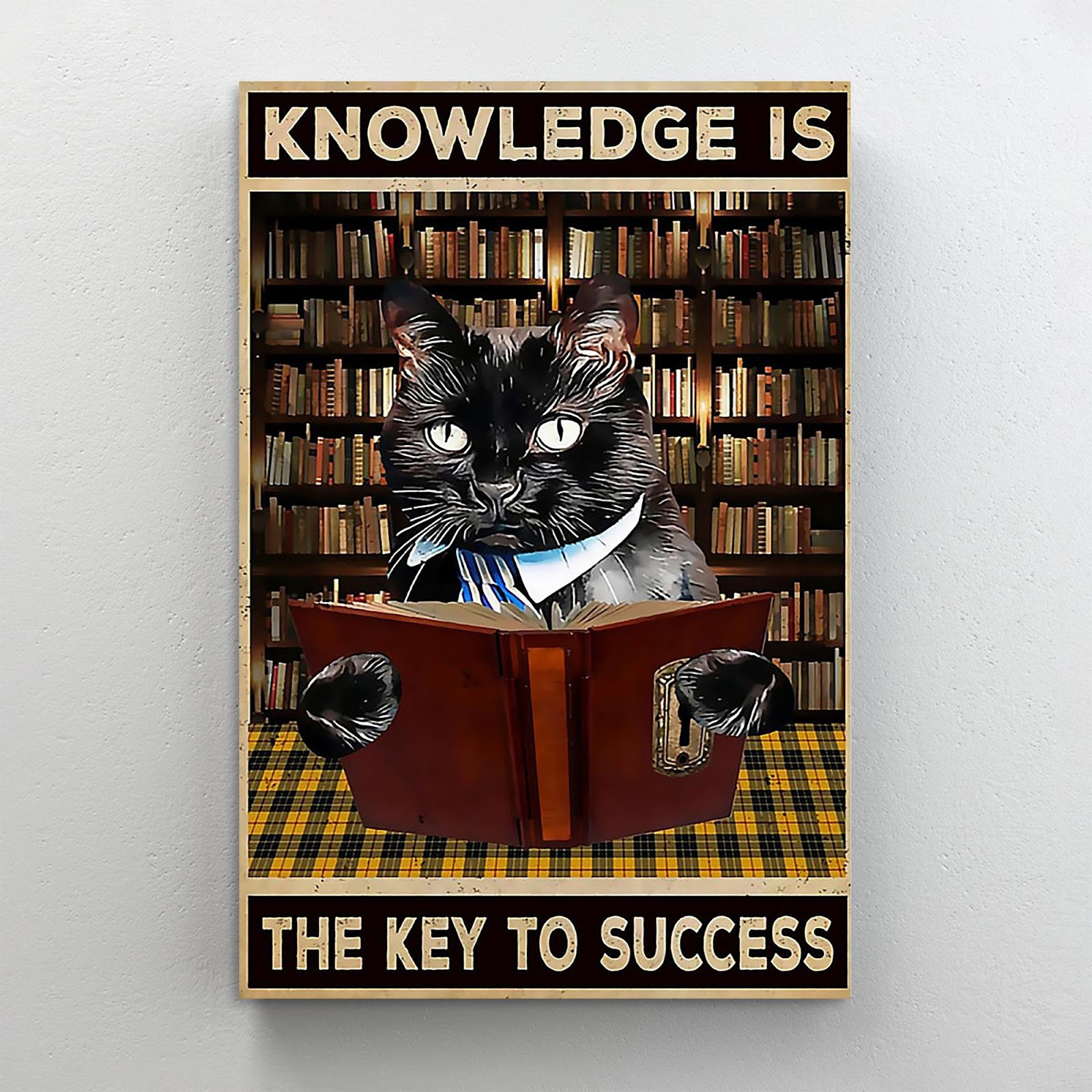 Trinx Librarian Cats Knowledge Is The Key To Success - 1 Librarian Cats ...