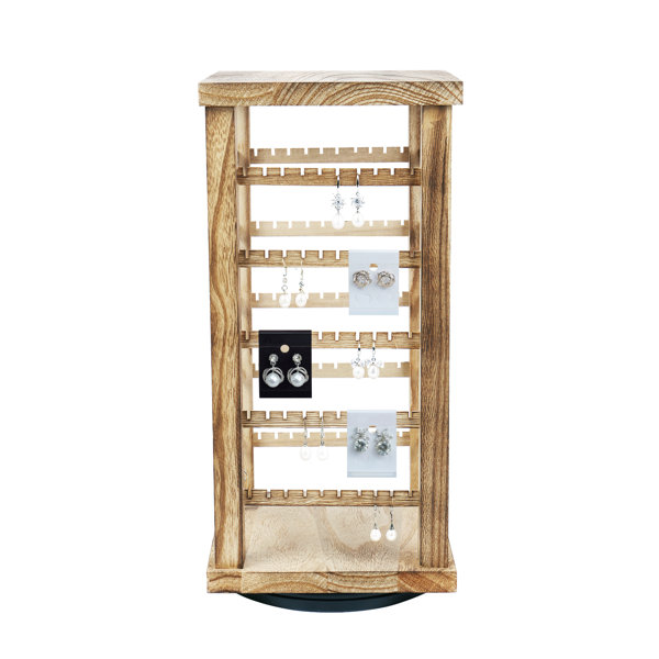 Rebrilliant Rotating Tower Earring Jewelry Stand & Reviews | Wayfair