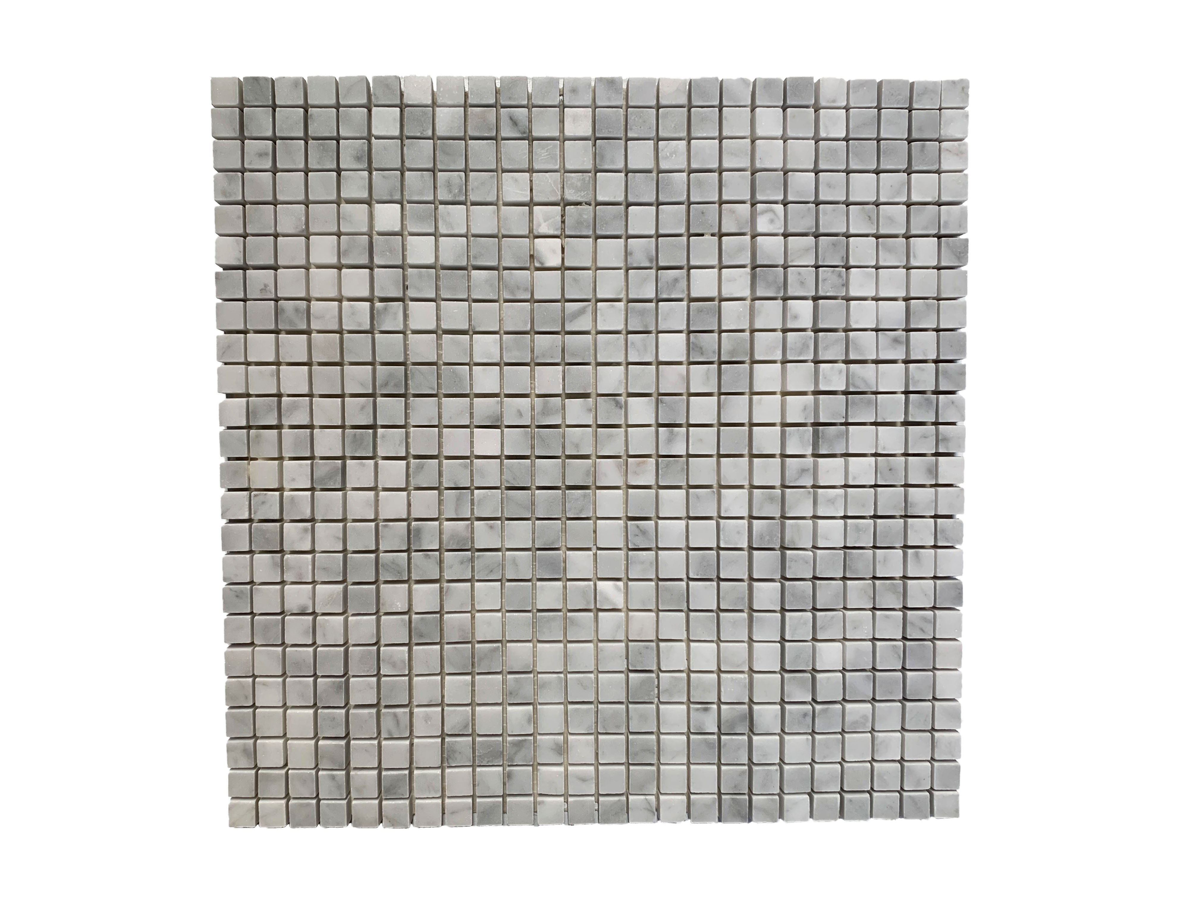 Bloom Stone 0.37" x 0.37" Marble Grid Mosaic Wall & Floor Tile | Wayfair