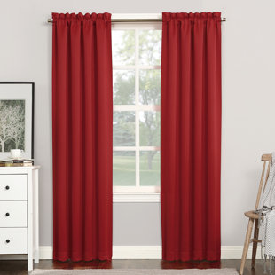Wayfair | Red Curtains & Drapes You'll Love in 2023