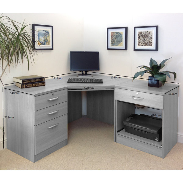 Ebern Designs Walshaw Corner Desk & Reviews | Wayfair.co.uk