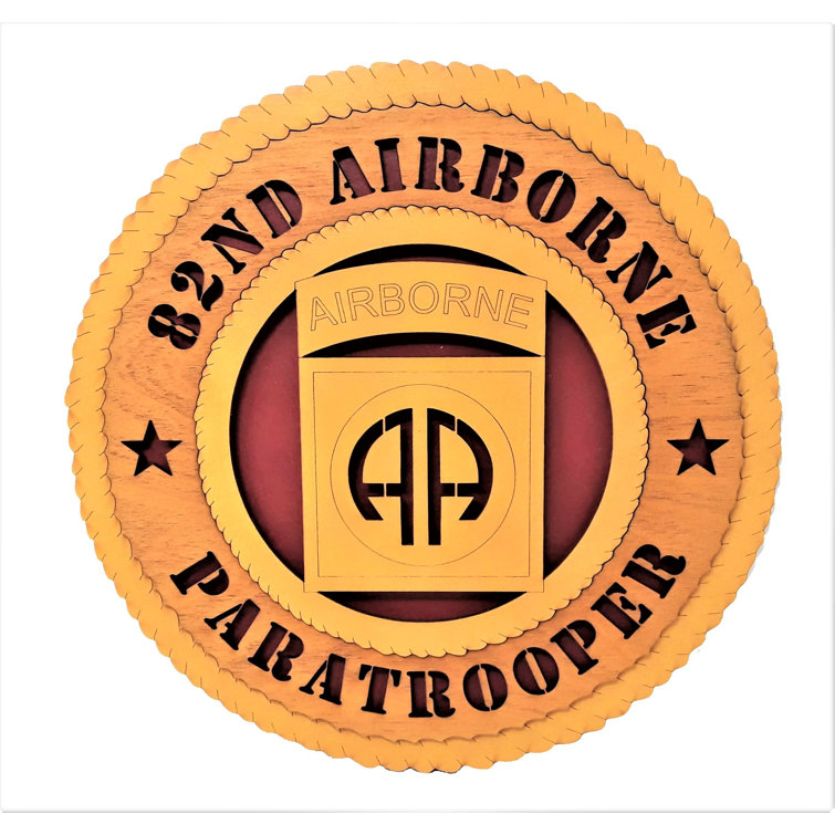 Wood Art USA 82Nd Airborne Wall Décor | Wayfair