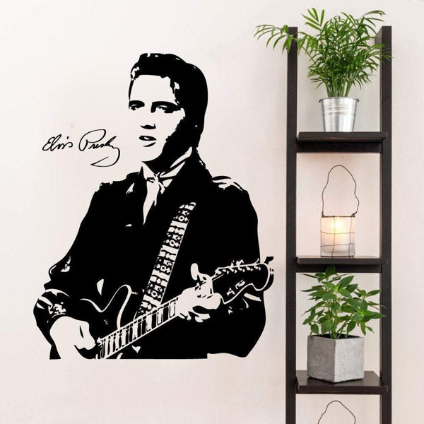 Red Barn Decals Elvis Presley Vinyl Wall Words Decal Sticker Home Decor ...