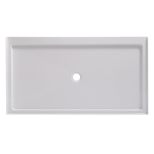 Craft+Main 60" W x 36" D Single Threshold Shower Base | Wayfair