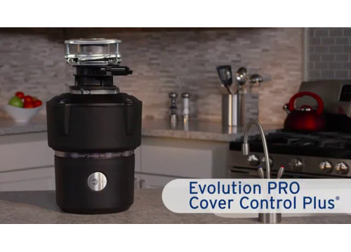 InSinkErator PRO Cover Control Plus 7/8 HP Batch Feed Garbage Disposal ...