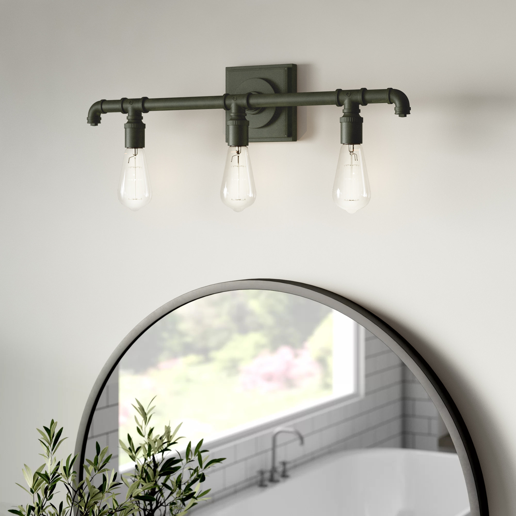 Greyleigh™ Tennie 3 - Light Vanity Light & Reviews | Wayfair