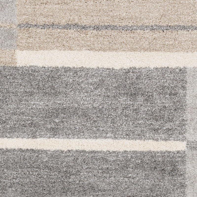 Wrought Studio Akinola Performance Gray/Taupe Rug & Reviews | Wayfair