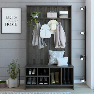 Modern & Contemporary Hall Trees You'll Love in 2021 | Wayfair
