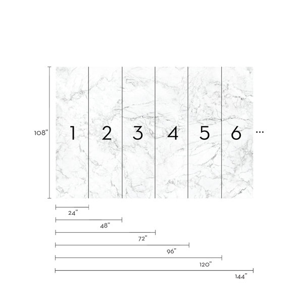 SimpleShapes Peel & Stick Wallpaper | Wayfair