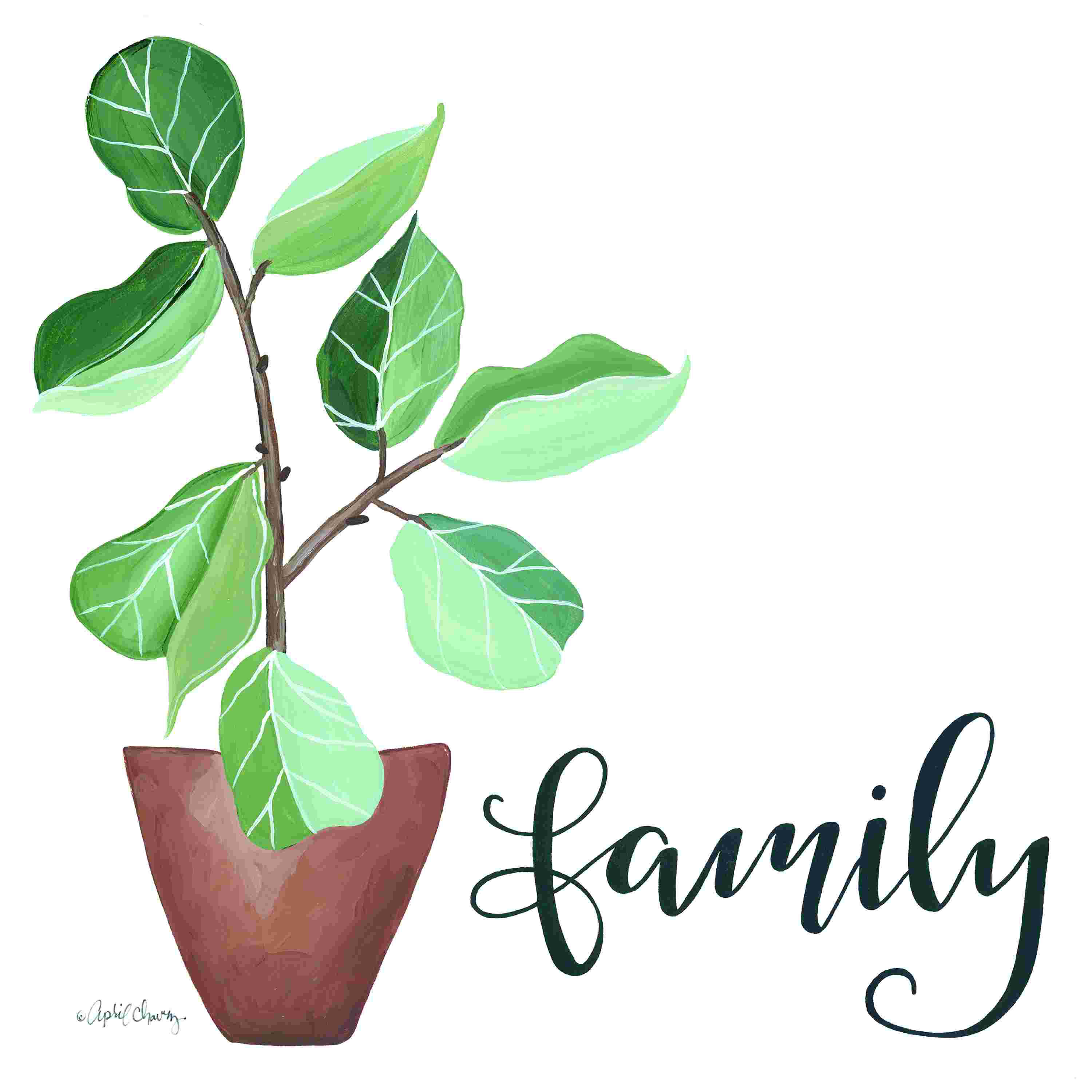 The Holiday Aisle® Plant Family - Print | Wayfair