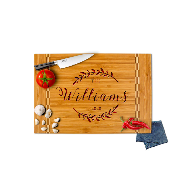 Personalized Treasures Bamboo Cutting Board | Wayfair