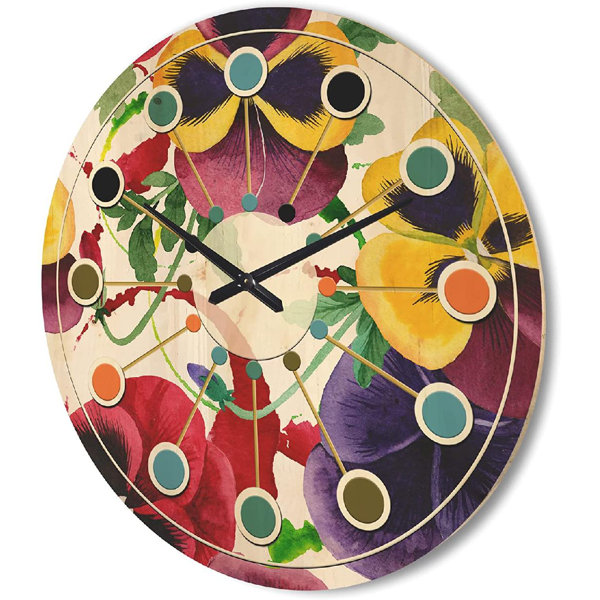 TREASURECABINET Oversized 29" Wall Clock | Wayfair
