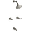 K-16213-4A-BN Kohler Revival Bath and Shower Faucet Set with ...
