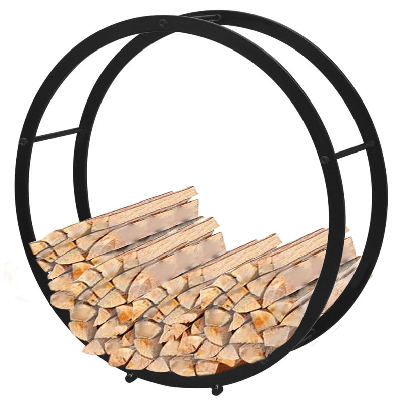 Furnhouse Firewood Round Log Rack & Reviews | Wayfair.co.uk