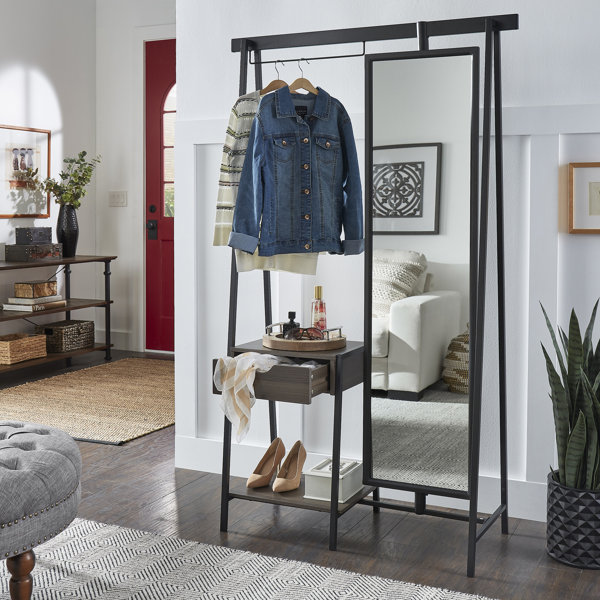 Latitude Run® Maskeen 36.4'' Wide Hall Tree | Wayfair