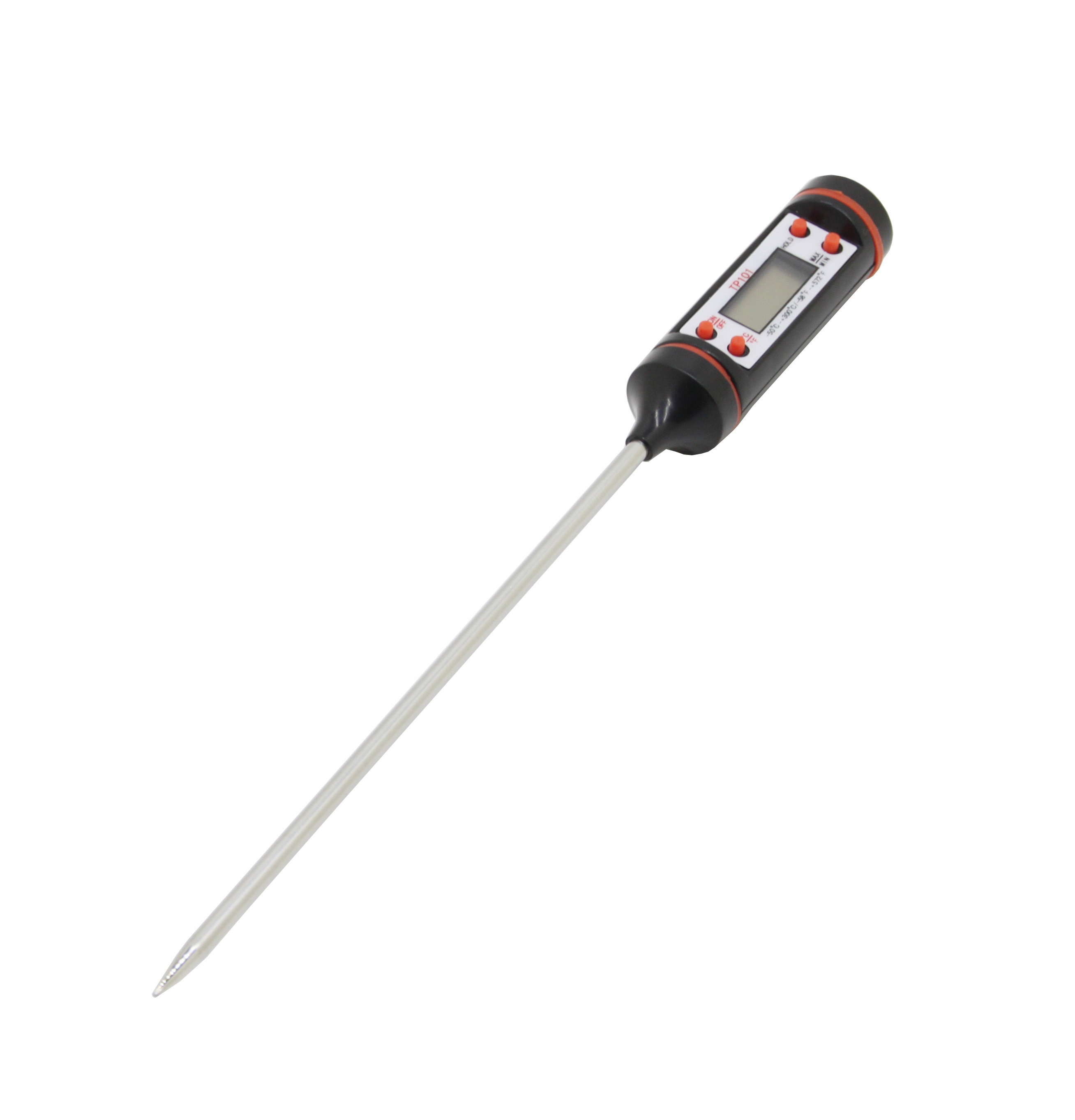 Fixturedisplays® Utility Food Cooking Digital Stainless Thermometer W ...