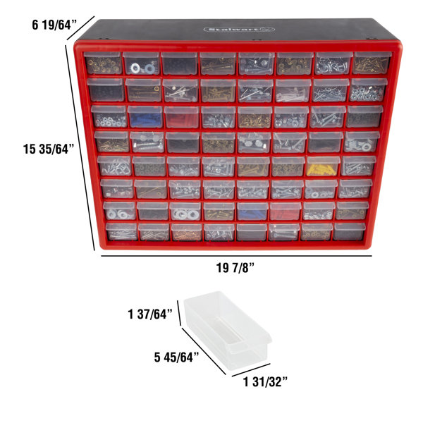 Stalwart 64 Drawer Storage Chest & Reviews | Wayfair