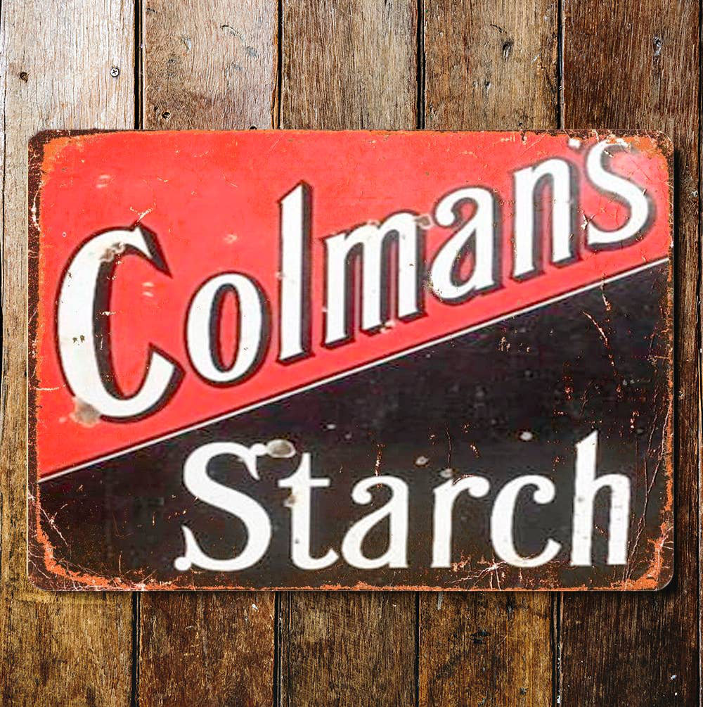 East Urban Home Colmans Starch - Metal Advertising Wall Sign | Wayfair ...