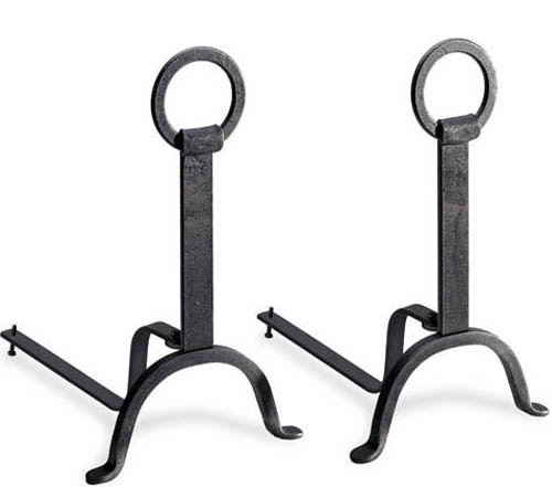 Pilgrim Hearth Blacksmith Iron Andirons - Wayfair Canada