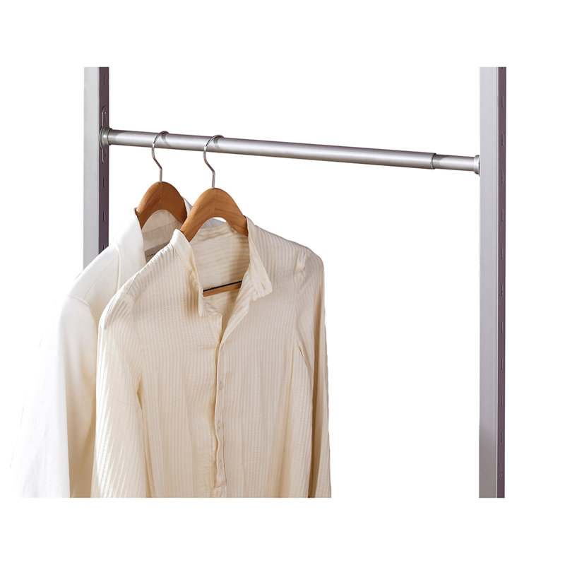 Space Pro Aura Telescopic 130cm Wide Wardrobe Rail & Reviews | Wayfair ...