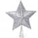 Kurt Adler Silver Star Treetop & Reviews | Wayfair
