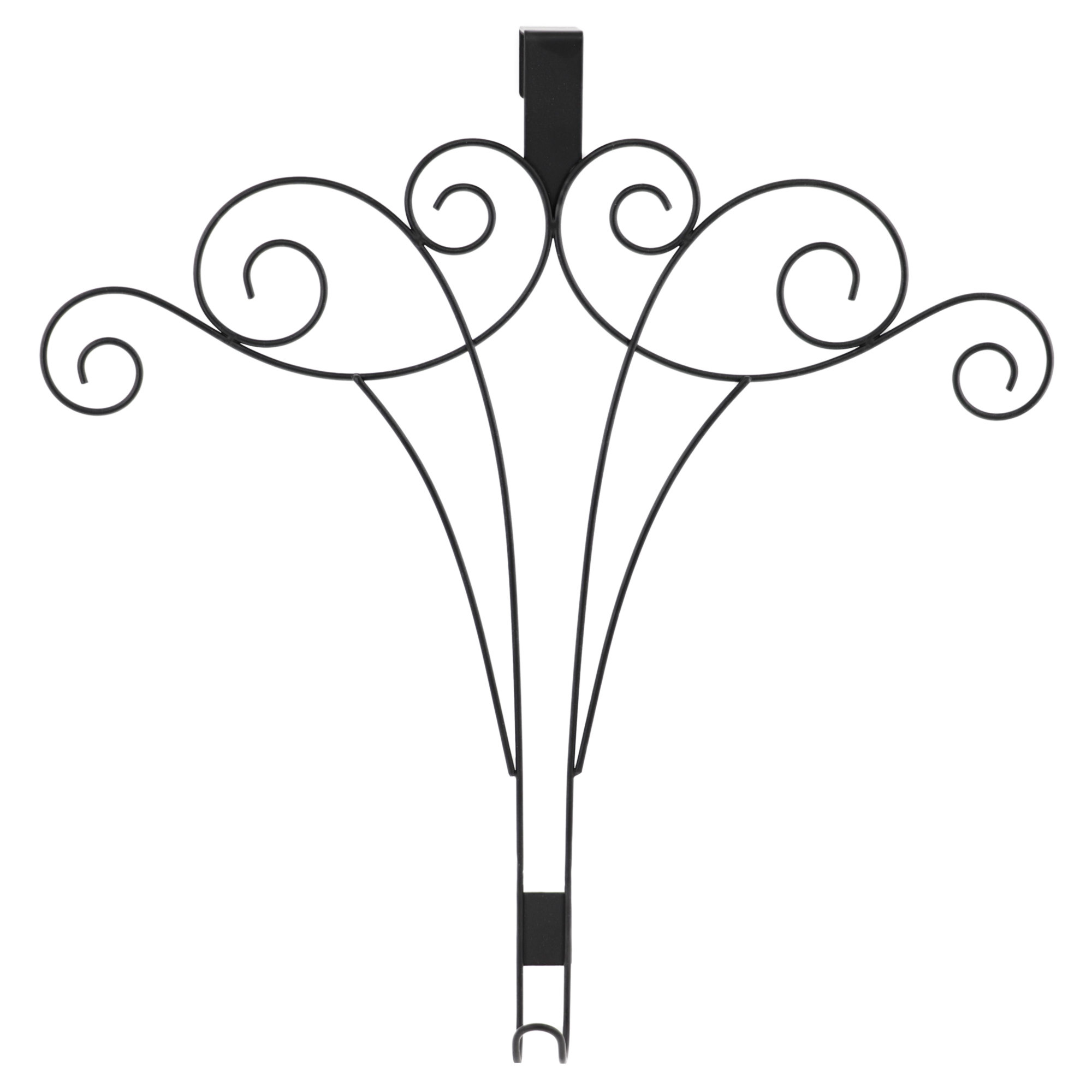 Haute Decor 18" Metal Scroll Hanger & Reviews | Wayfair