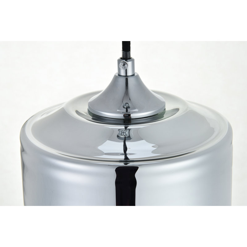 Viv + Rae Chamberland 1 - Light Single Schoolhouse Pendant & Reviews ...