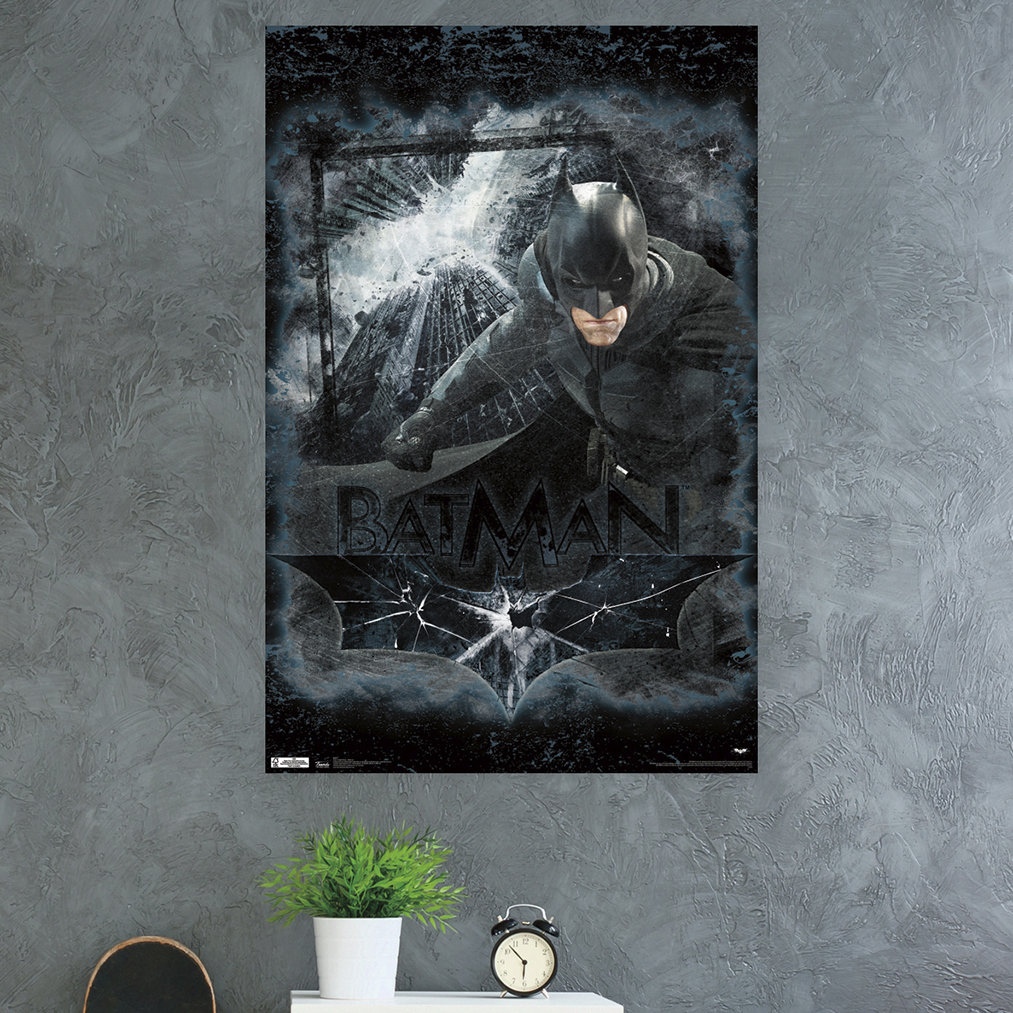 Trends International Dark Knight Rises - Batman Paper Print | Wayfair