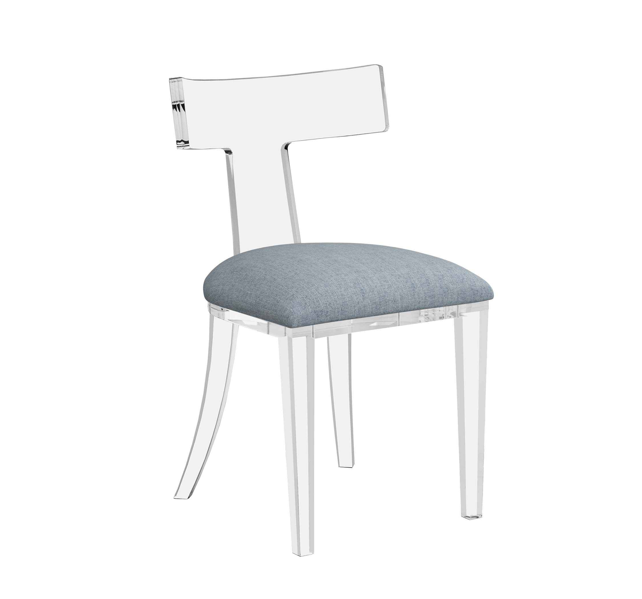 Interlude Tristan T-Shaped Back Side Chair | Wayfair