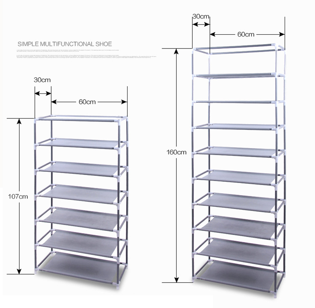 Rebrilliant 27 Pair Shoe Rack & Reviews | Wayfair