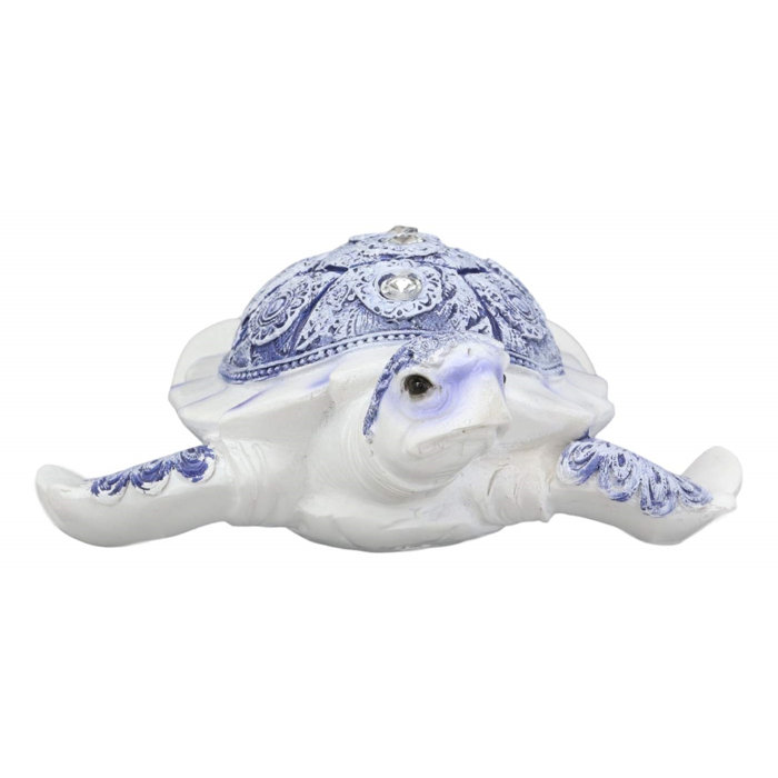 World Menagerie Casia Terracotta Blue And White Feng Shui Celestial Sea ...