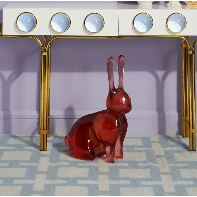 Jonathan Adler Giant Acrylic Rabbit | Wayfair