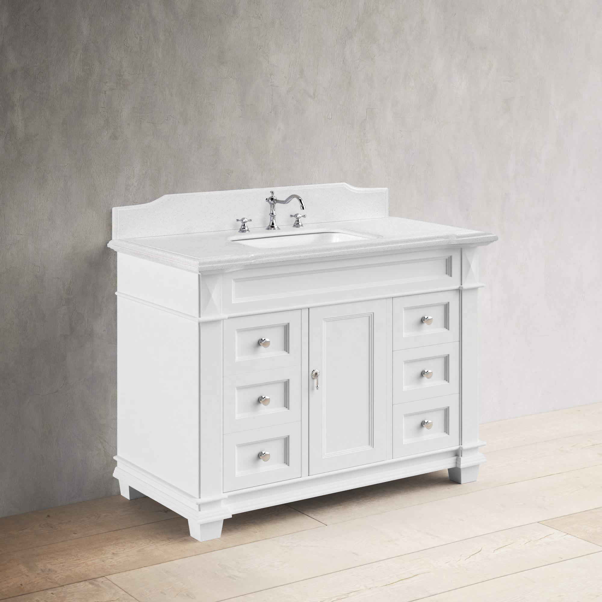 Ensa 42 Single Bathroom Vanity Set And Reviews Birch Lane