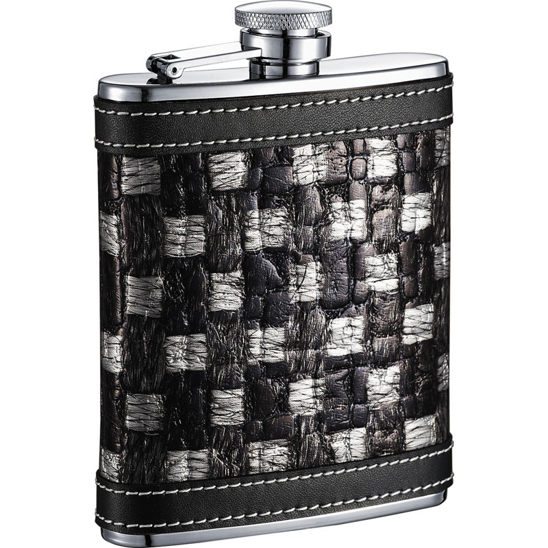 Visol Products Thread Checker Stainless Steel Hip Flask | Wayfair
